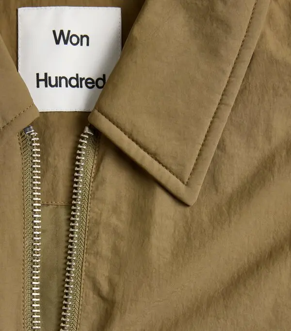 WON HUNDRED Sawyer Zip-up Jacket - Brown