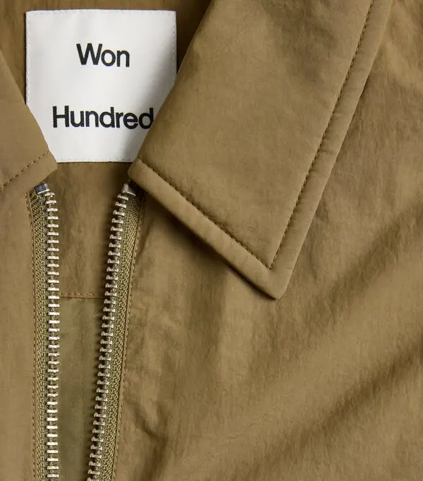 WON HUNDRED Sawyer Zip-up Jacket - Brown