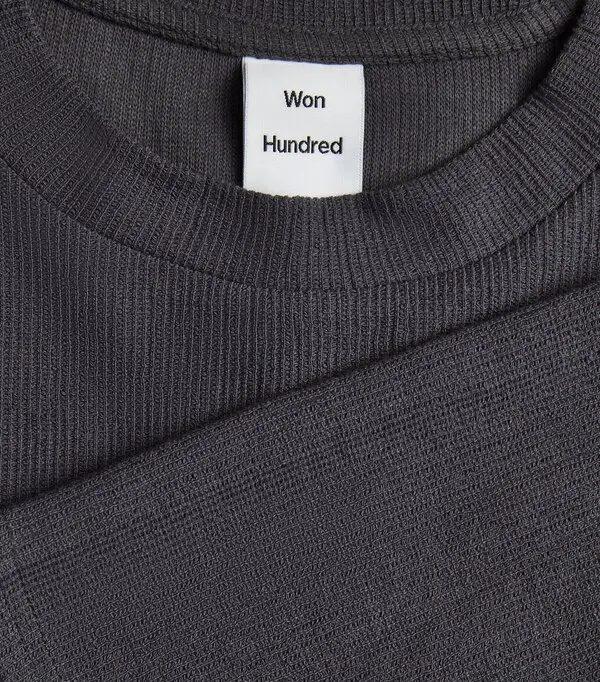 WON HUNDRED Cotton Steven Long-sleeve T-shirt