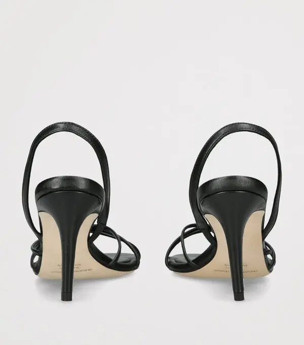 Christopher Esber Leather Giro Slingback Sandals 90