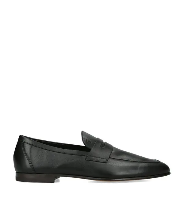 TOD'S Leather Mocassino Loafers