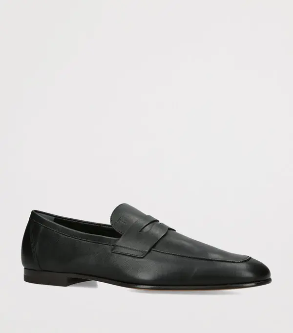 TOD'S Leather Mocassino Loafers