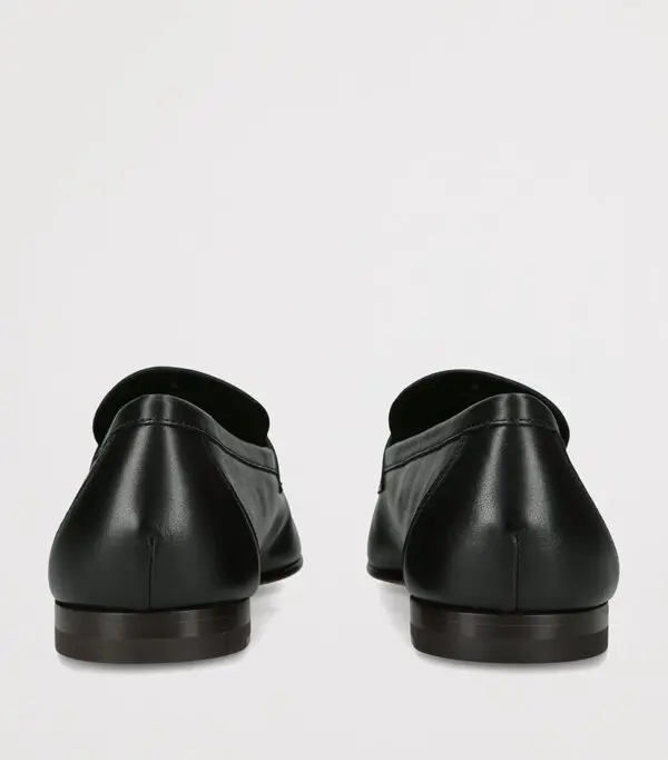TOD'S Leather Mocassino Loafers