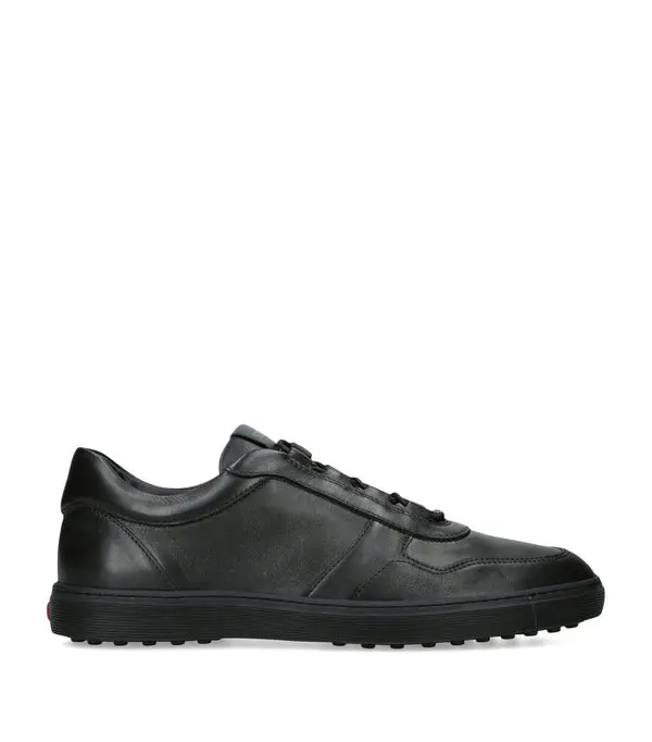 TOD'S Leather Elastic Cassetta Sneakers