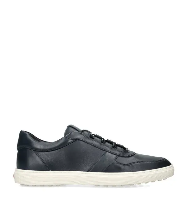 TOD'S Leather Elastic Cassetta Sneakers