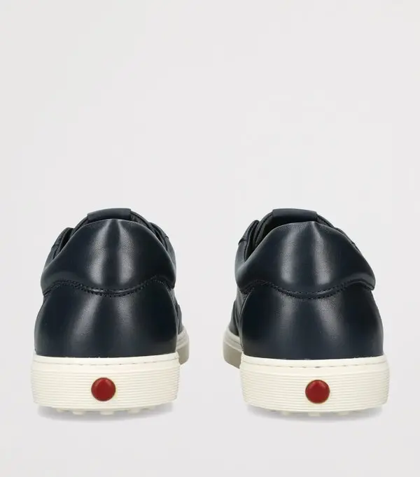 TOD'S Leather Elastic Cassetta Sneakers