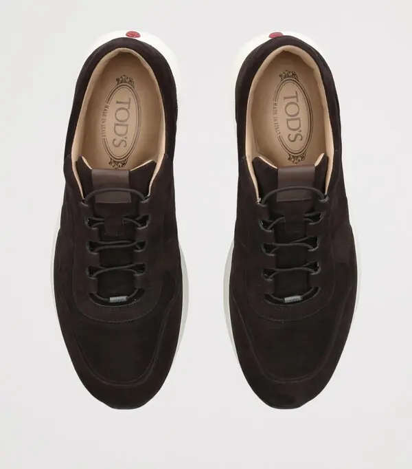 TOD'S Suede Elastic Cassetta Sneakers