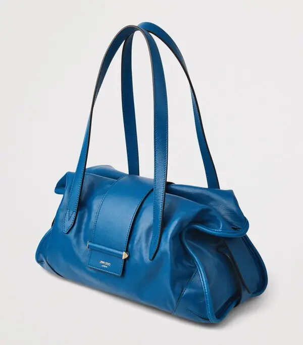 JIMMY CHOO Leather Bar Holdall Bag