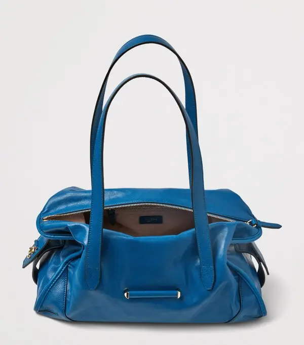 JIMMY CHOO Leather Bar Holdall Bag