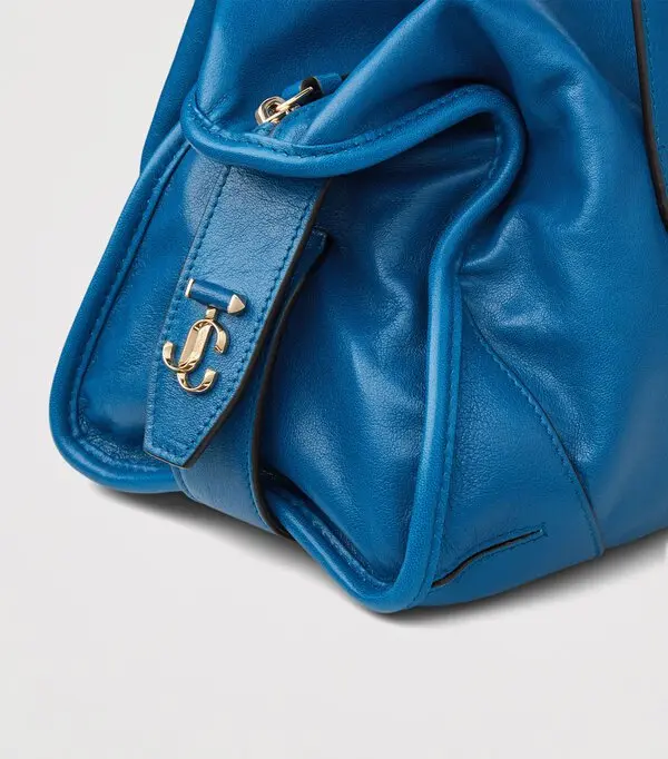JIMMY CHOO Leather Bar Holdall Bag