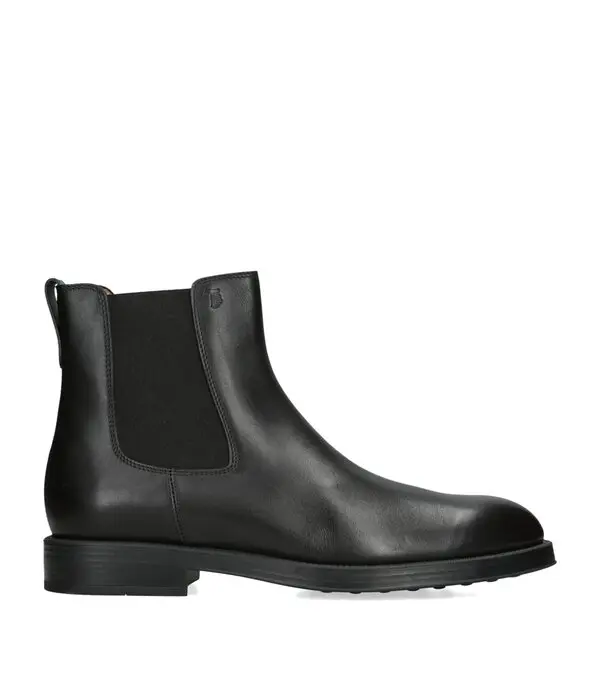 TOD'S Leather Chelsea Boots