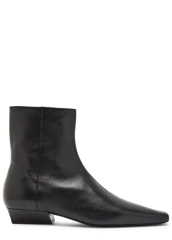Staud Wally Leather Ankle Boots