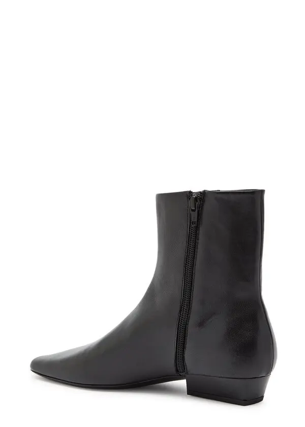 Staud Wally Leather Ankle Boots