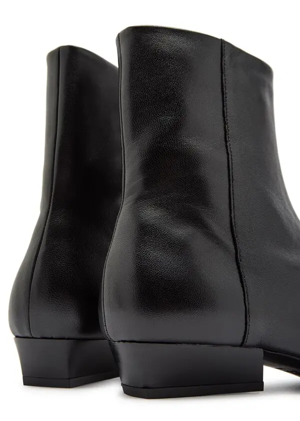 Staud Wally Leather Ankle Boots