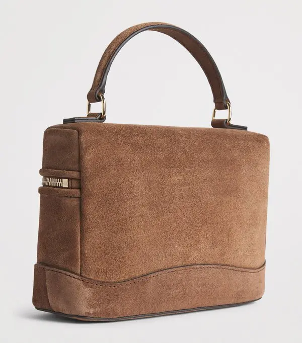 Sandro Suede Tangolino Vanity Bag