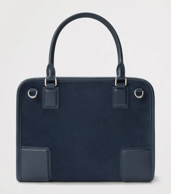 Loewe Small Suede Amazona 180 Top-handle Bag