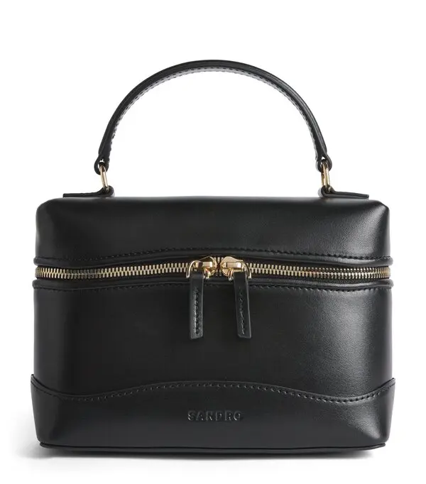 Sandro Leather Tangolino Vanity Bag