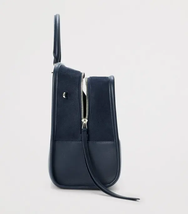 Loewe Large Suede Amazona 180 Top-handle Bag