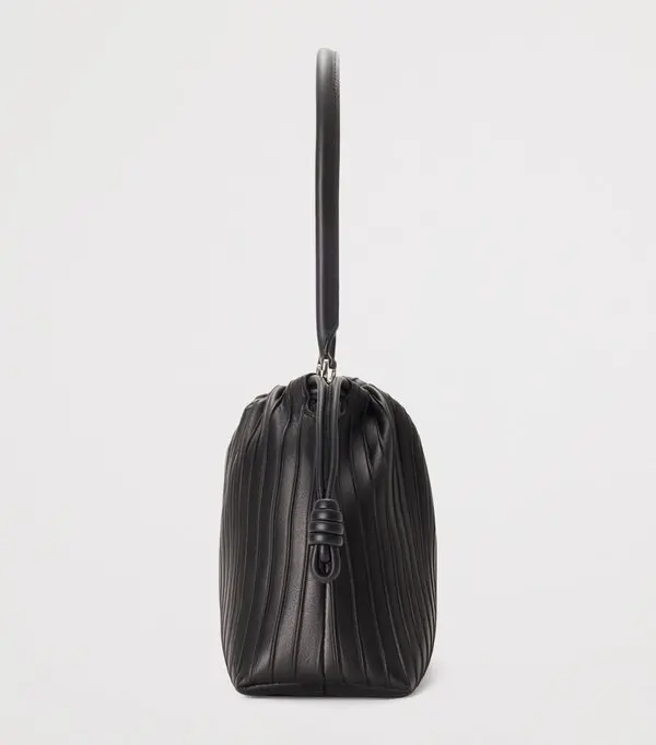 Loewe Medium Pleated Leather Flamenco Bag