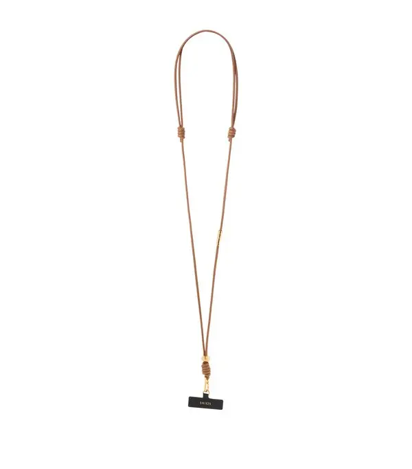 Loewe Leather Pebble Phone Strap