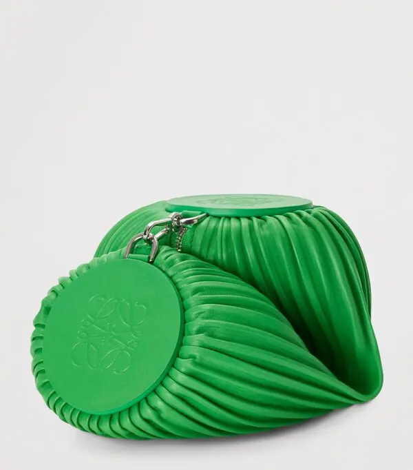 Loewe Lambskin Bracelet Pouch Shoulder Bag