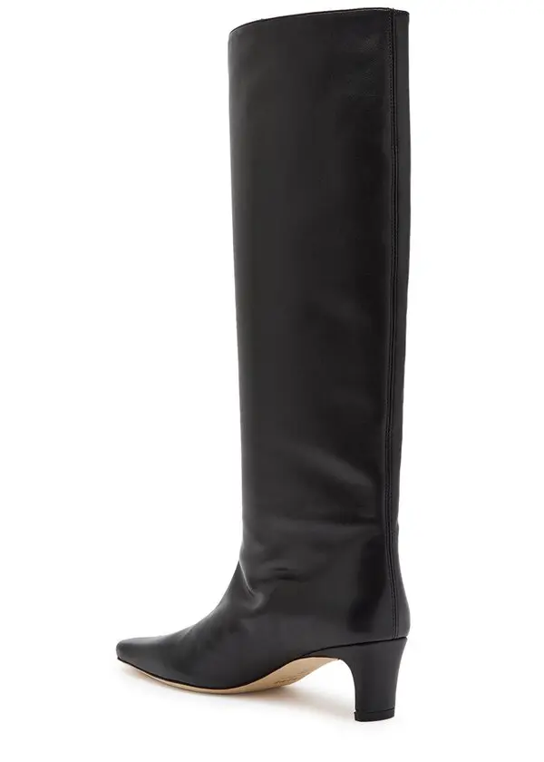 Staud Wally Leather Knee-high Boots