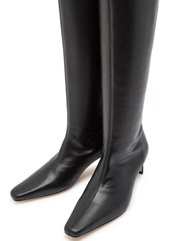 Staud Wally Leather Knee-high Boots