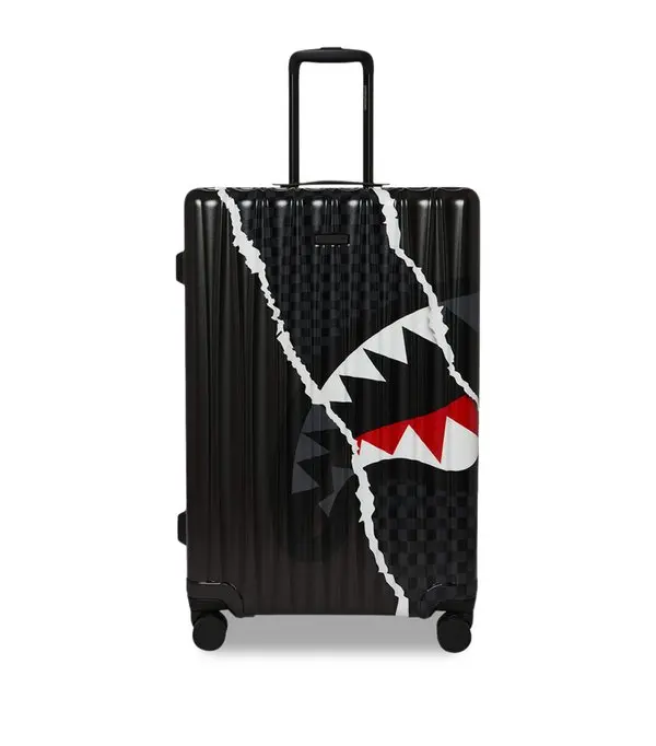SPRAYGROUND Centre Rip Revealing Check-in Suitcase
