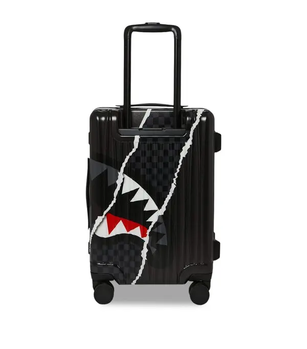 SPRAYGROUND Centre Rip Revealing Hard Cabin Suitcase
