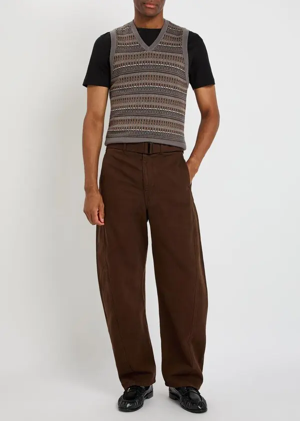 LEMAIRE Wide-neck Cotton T-shirt