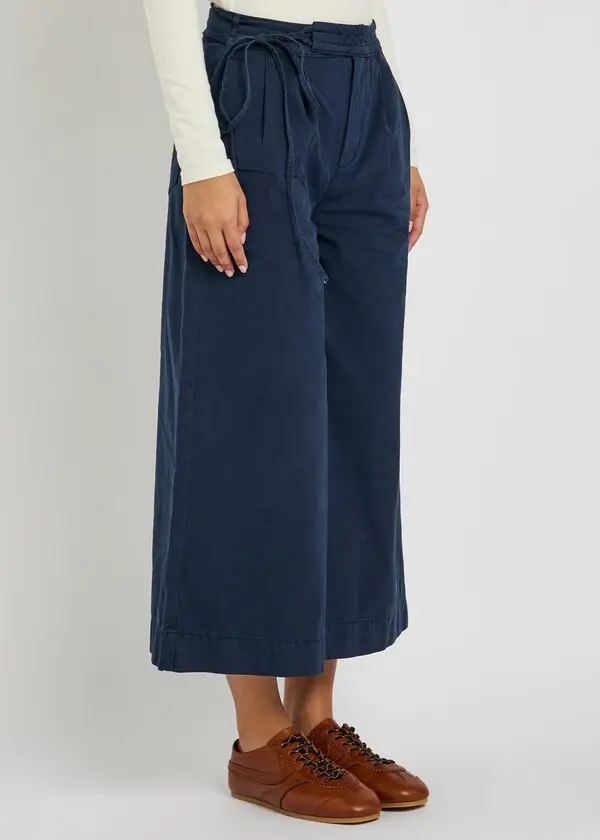 DAMSON MADDER Lotta Cropped Cotton Culottes