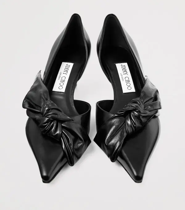 JIMMY CHOO Issy 50 Leather Pumps