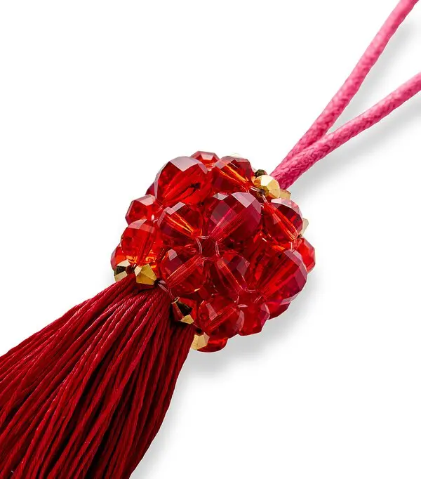 JESSICA LIGHT Embellished Tassel Decoration