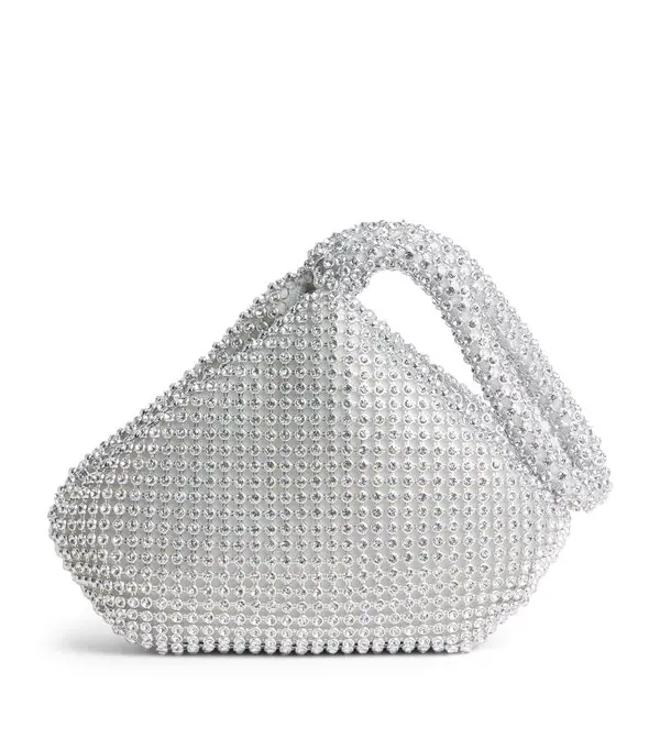 DAVID CHARLES Diamond Dolly Bag - Silver