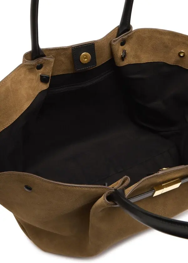 DEMELLIER The New York Suede Tote