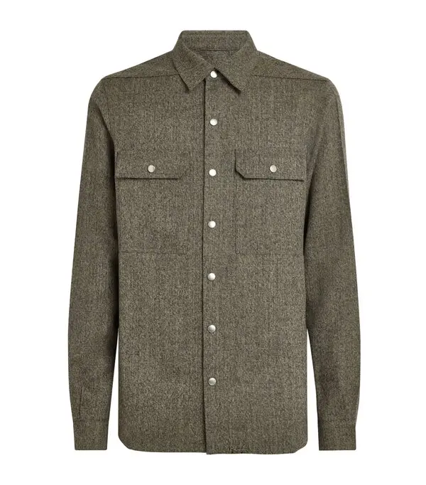 Rick Owens Wool Overshirt