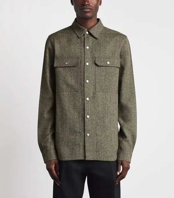 Rick Owens Wool Overshirt