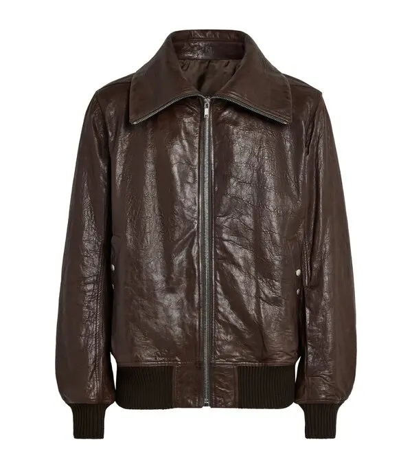 Rick Owens Dracuflight Leather Jacket