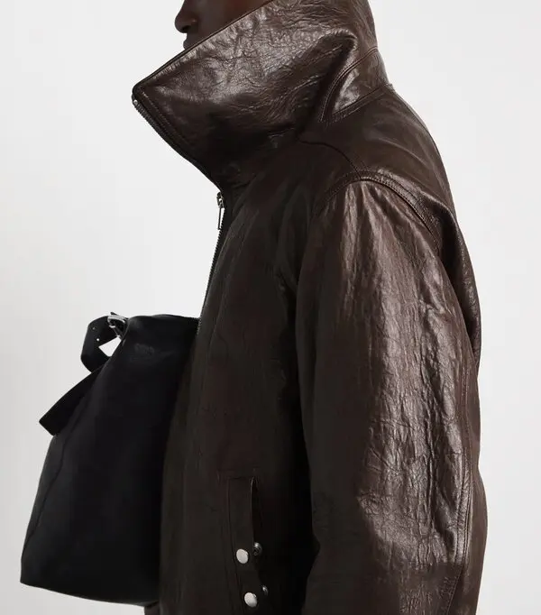 Rick Owens Dracuflight Leather Jacket