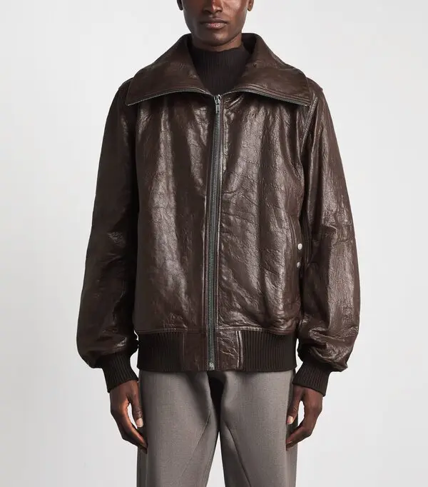 Rick Owens Dracuflight Leather Jacket
