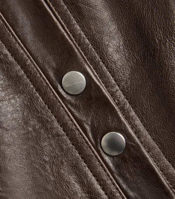 Rick Owens Dracuflight Leather Jacket