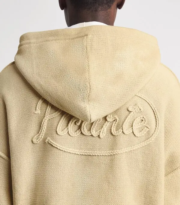 PICANTE Knitted Reverse-seam Senna Zip-up Hoodie