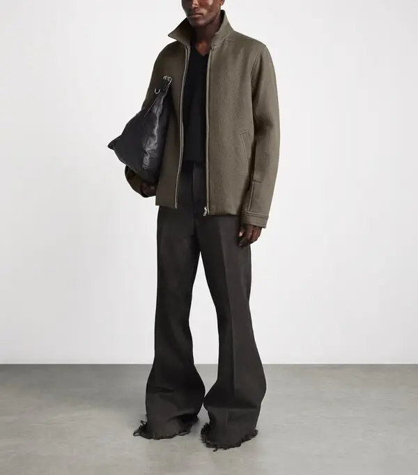 Rick Owens Virgin Wool Brad Overshirt