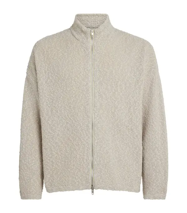 PICANTE Boucle Zip-up Cardigan