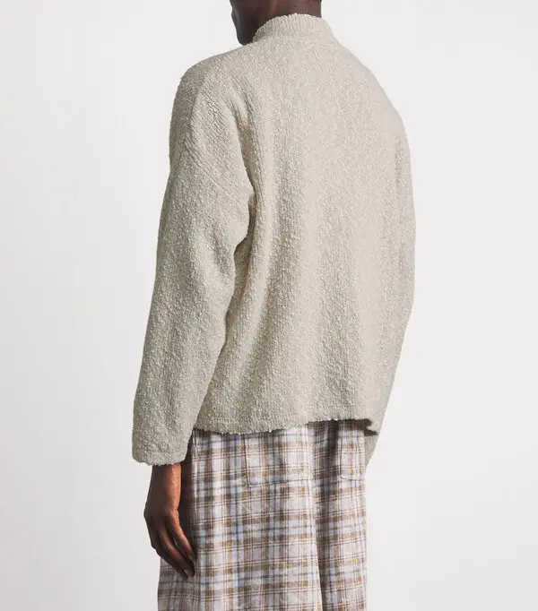 PICANTE Boucle Zip-up Cardigan