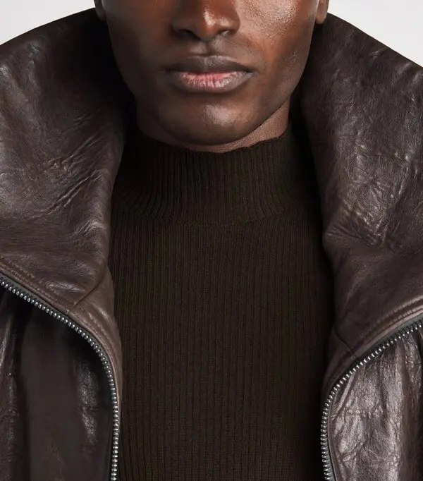Rick Owens Virgin Wool Lupetto Sweater