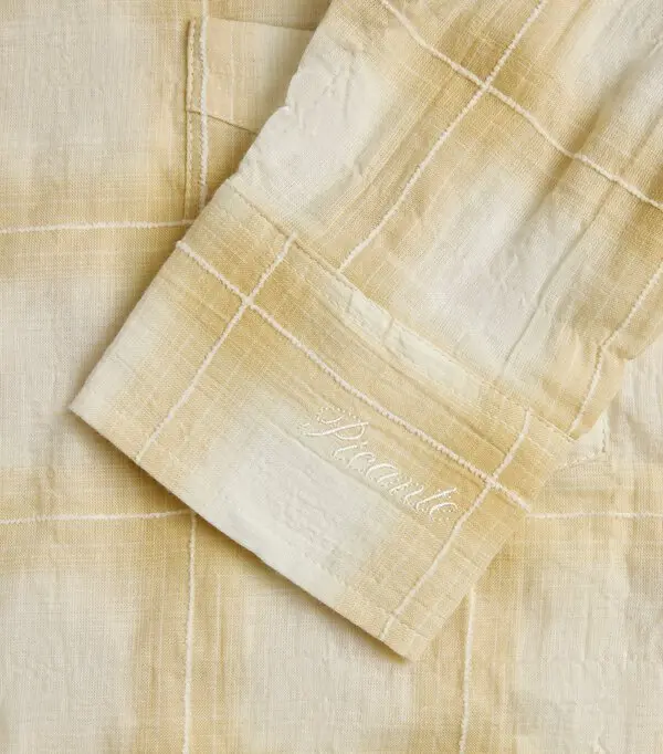 PICANTE Cotton Crinkle Check Rocco Shirt