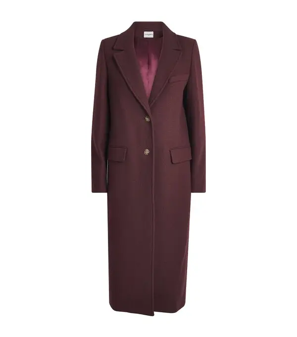 Claudie Pierlot Wool-blend Long Coat