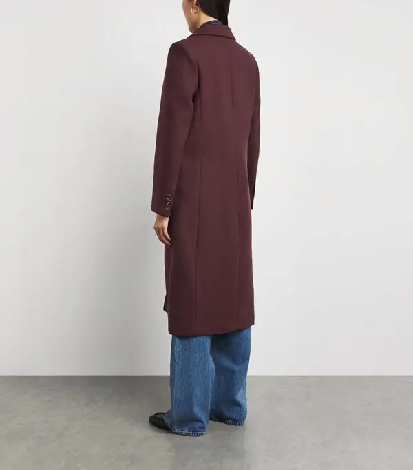Claudie Pierlot Wool-blend Long Coat