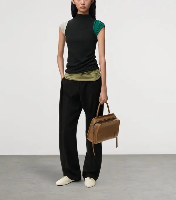 Loewe Ruche-detail High-neck Top